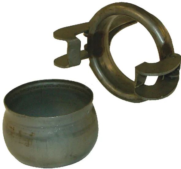 4" Male Bauer Weld on Fitting Complete With Clamp – GK Agri Parts