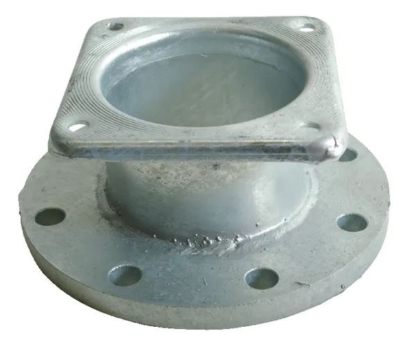 Round Flange - 6" 4 Bolt Flange – GK Agri Parts