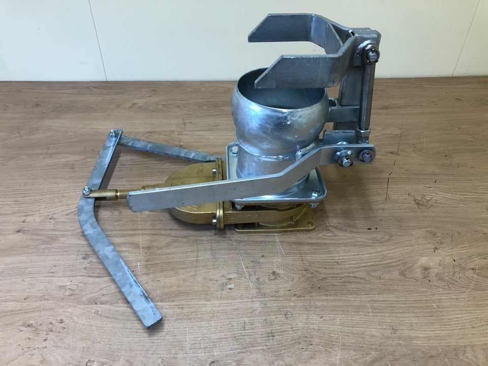 6" Fill Point Complete With RIV Gate Valve/Handle Kit & Bauer Quick Re ...