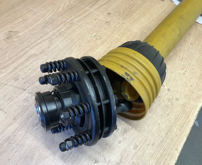 Comer T60 PTO Shaft C/W Slip/Over Run Clutch 6 Spline 1" 3/8 - 6 Splin ...