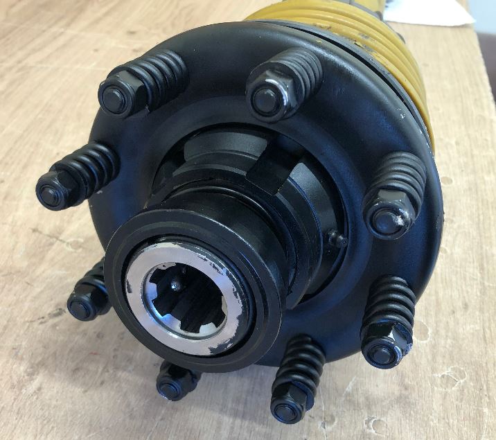 Comer T60 PTO Shaft C/W Slip/Over Run Clutch 6 Spline 1" 3/8 - 6 Splin ...
